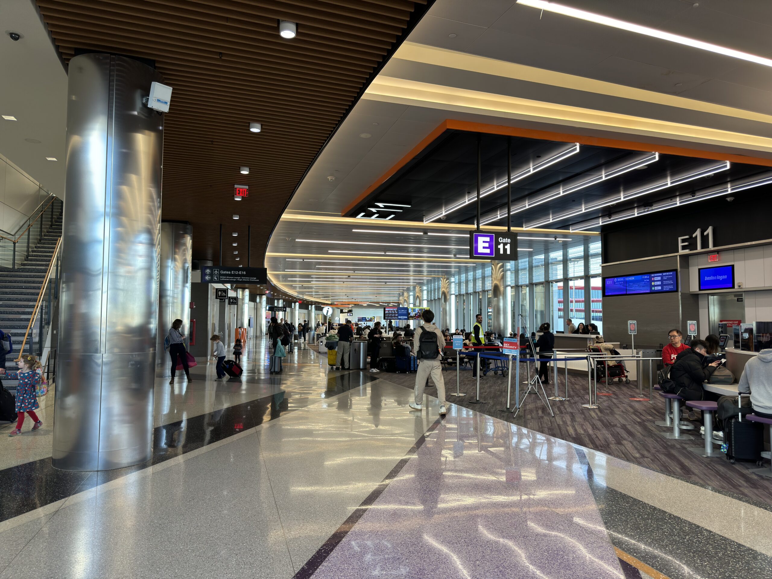 Exploring Boston Logan Airport’s Brand New Terminal E Extention ...