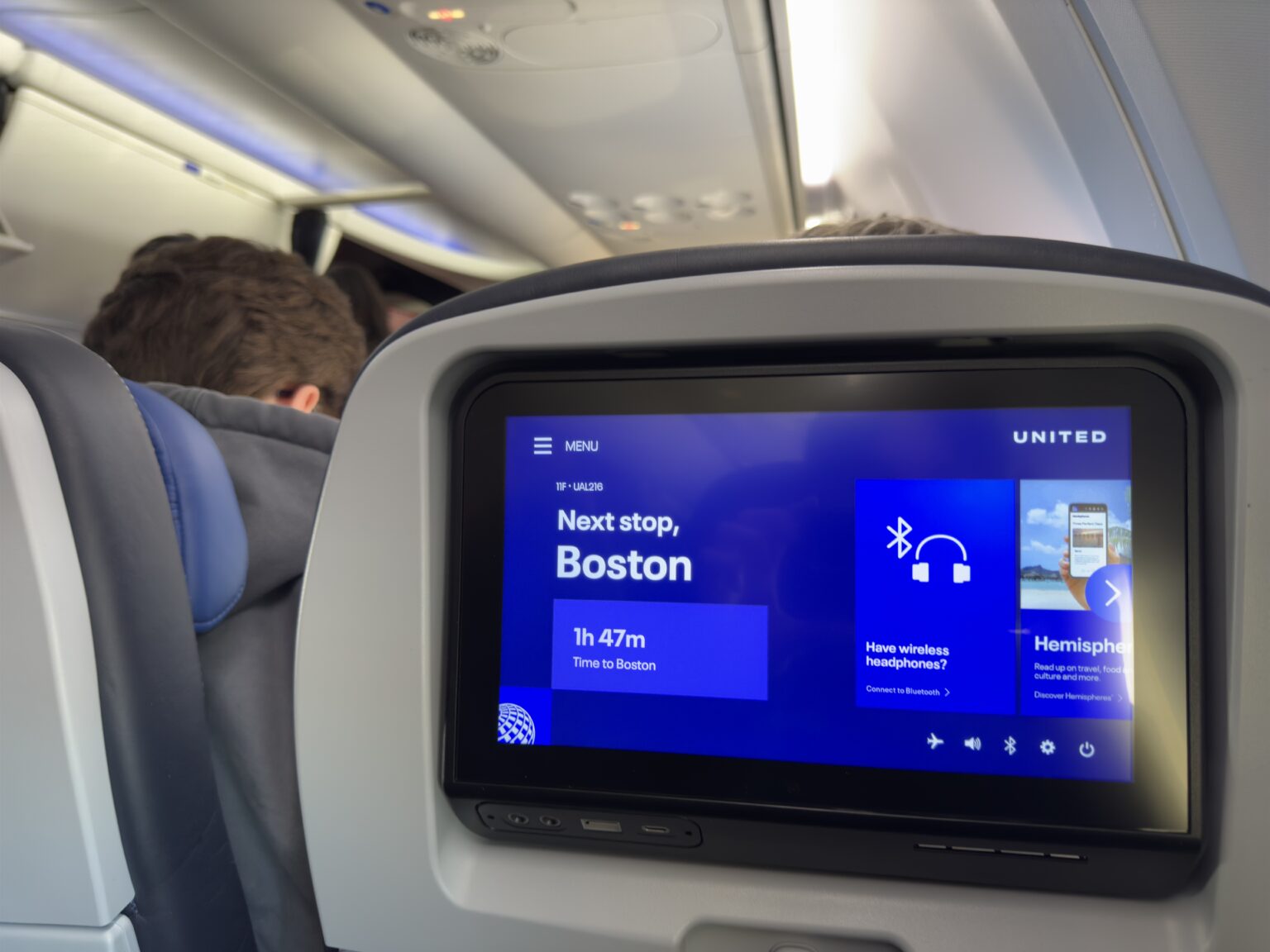 Review: United Economy Plus and the New NEXT Interiors - Altitude Yes