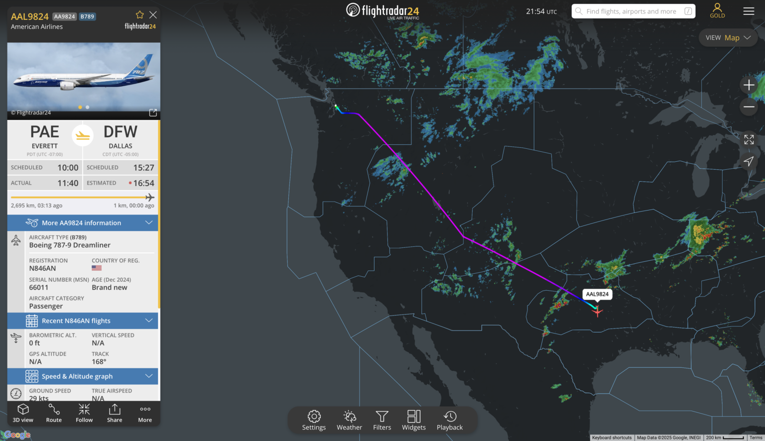 American Airlines Receives Delivery of Boeing 787-9 With New Flagship ...