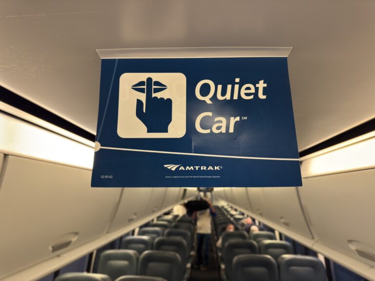 Review: Amtrak Acela’s Quiet Car from Washington D.C. to New York ...
