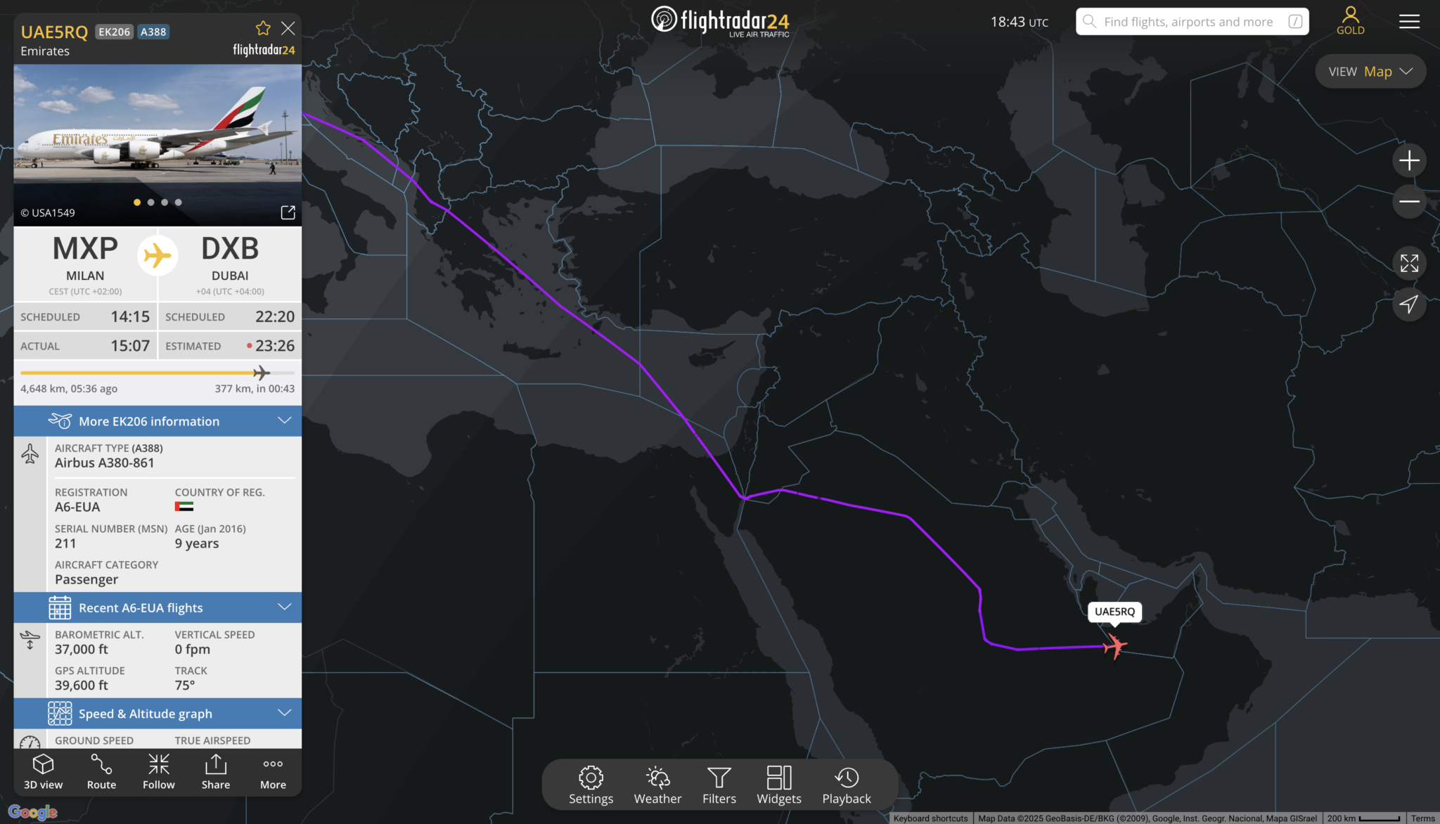 Qatar Airspace Closure: What a Global Conflict Looks Like On Radar ...