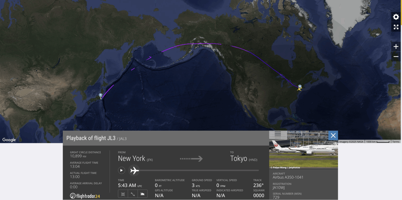 Russian Volcano Eruption Force Longer Flights Over Pacific - Altitude Yes