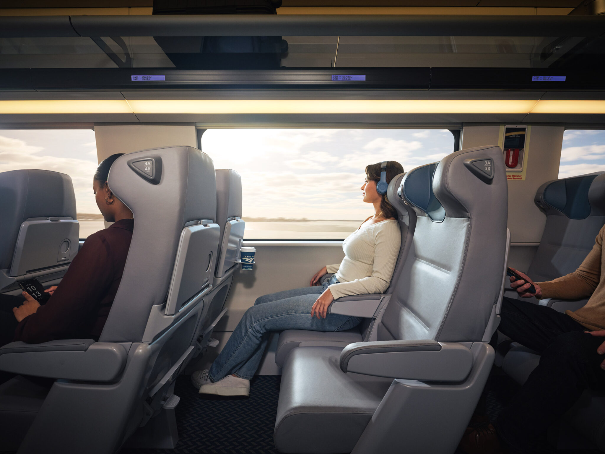 A Look Inside Amtrak’s New Acela Train, the Avelia Liberty (Entering ...