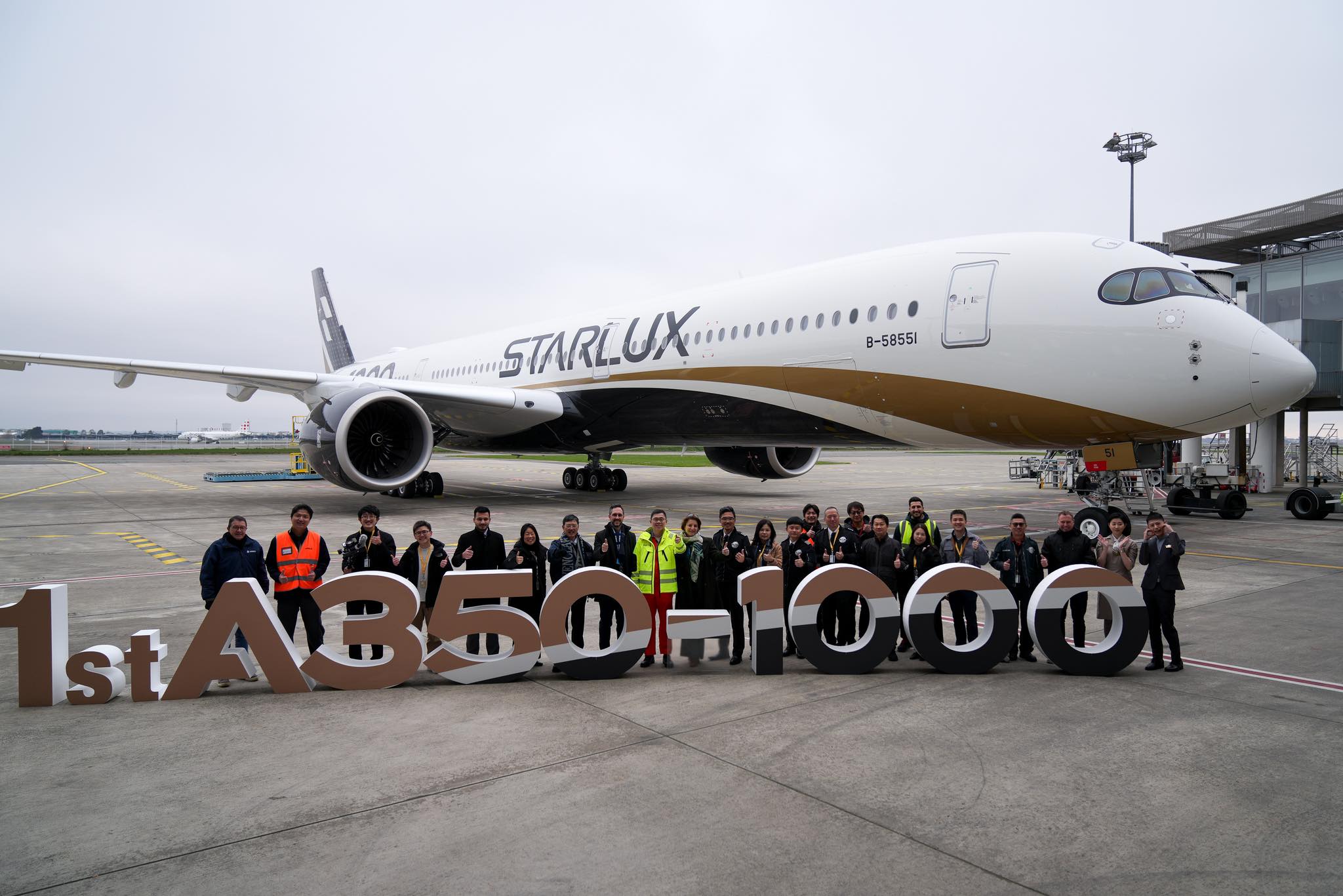 Startlux Receives First A350-1000 Delivery - Altitude Yes